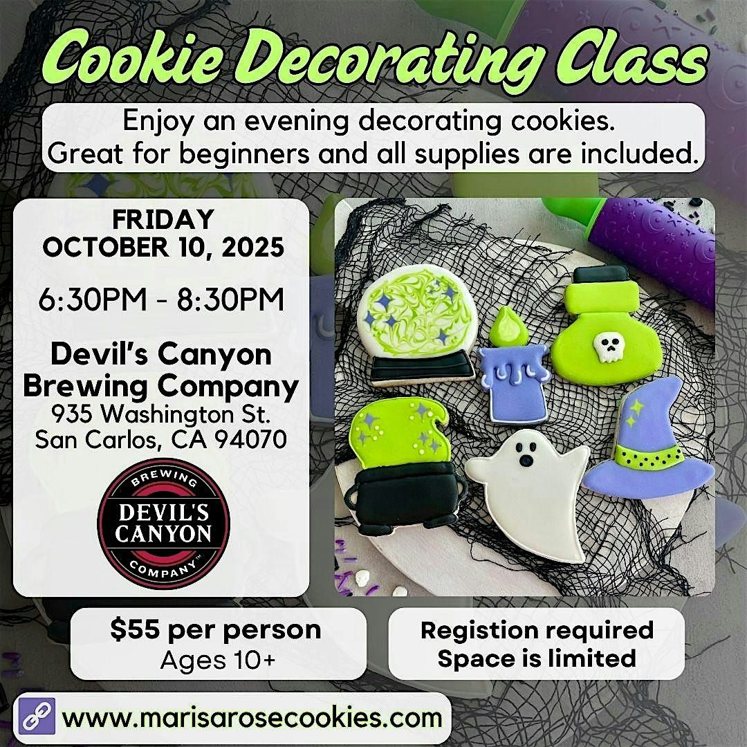 Spooky, Sweet, and Full of Fun: The Halloween Cookie Decorating Class ...